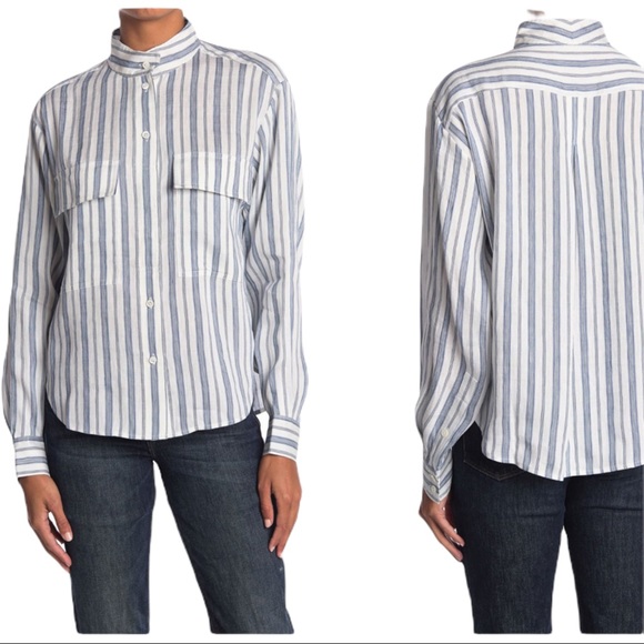 Frame Denim | Tops | Frame Button Down Shirt | Poshmark